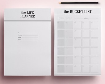 Bucket List Book | Etsy