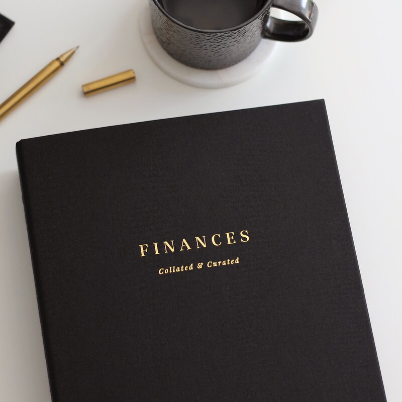 Finance Binder - Etsy
