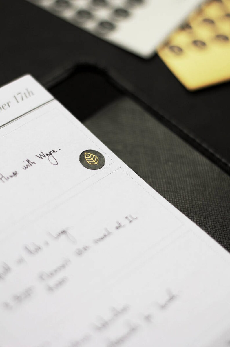 Daily Tasks Mini Icon Stickers Black Tasks Sticker Set | Etsy