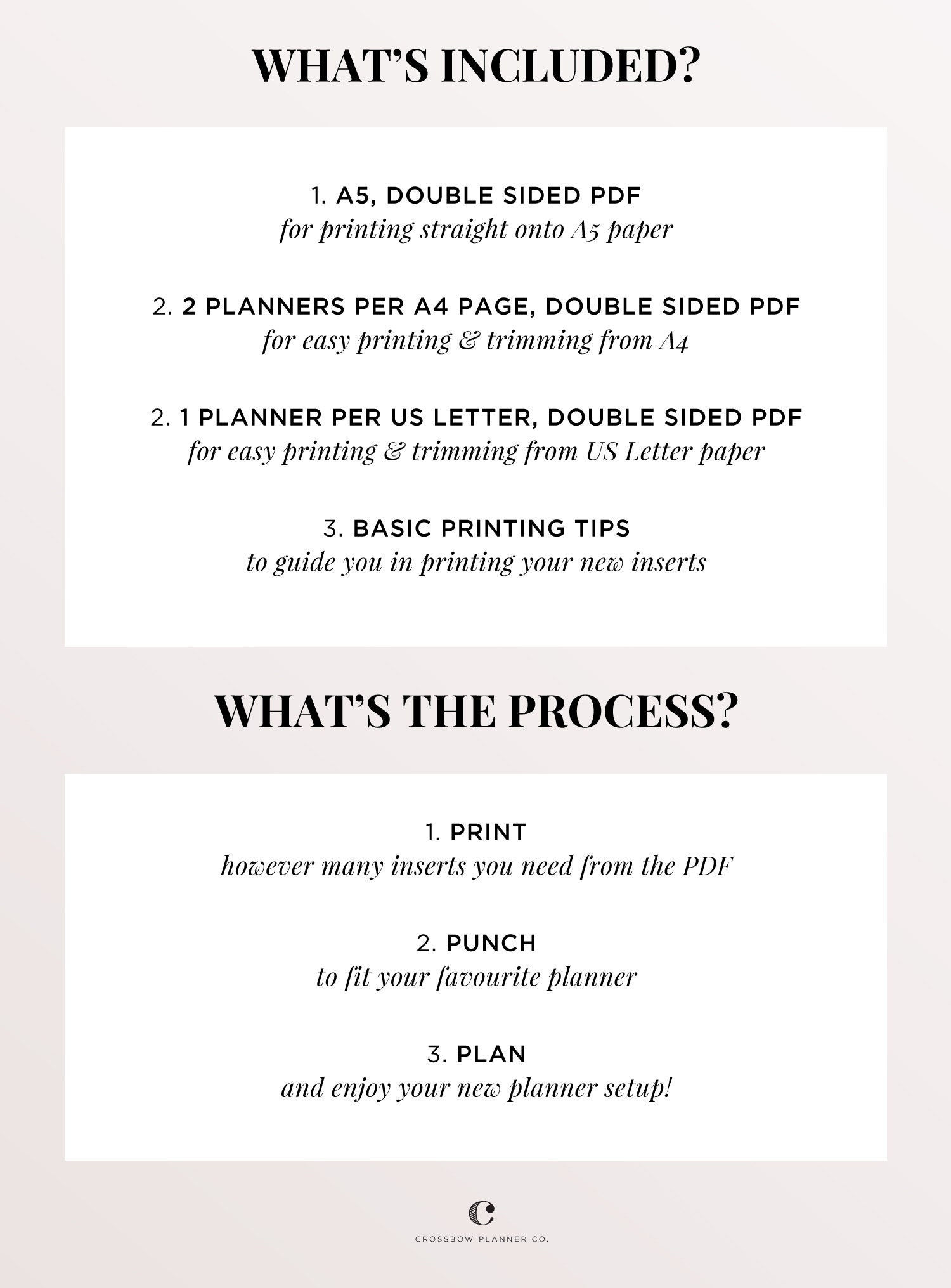 PRINTABLE A5 List Printable Printable A5 Planner Inserts | Etsy UK