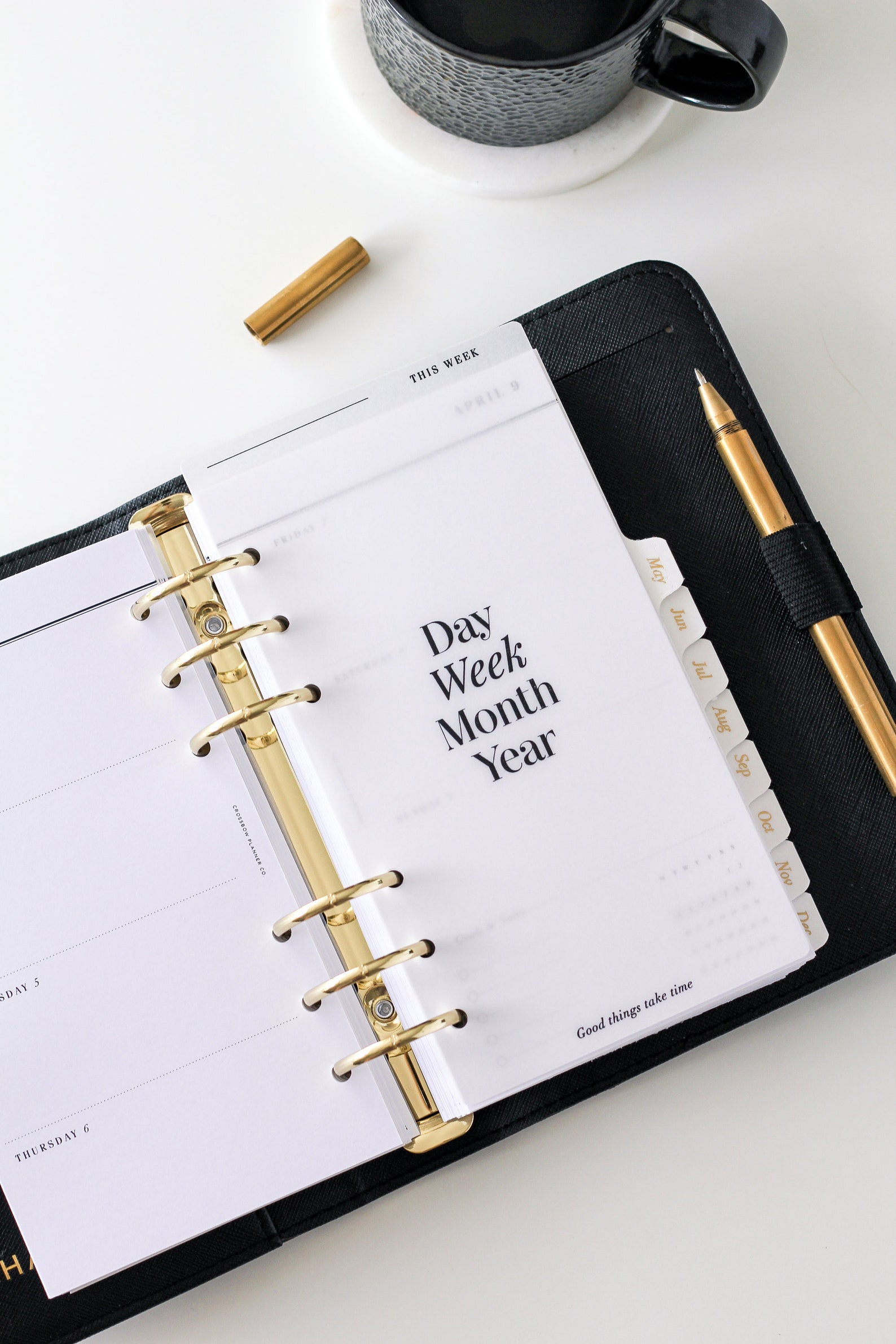Vellum Planner Page Marker 'this Week' Planner - Etsy