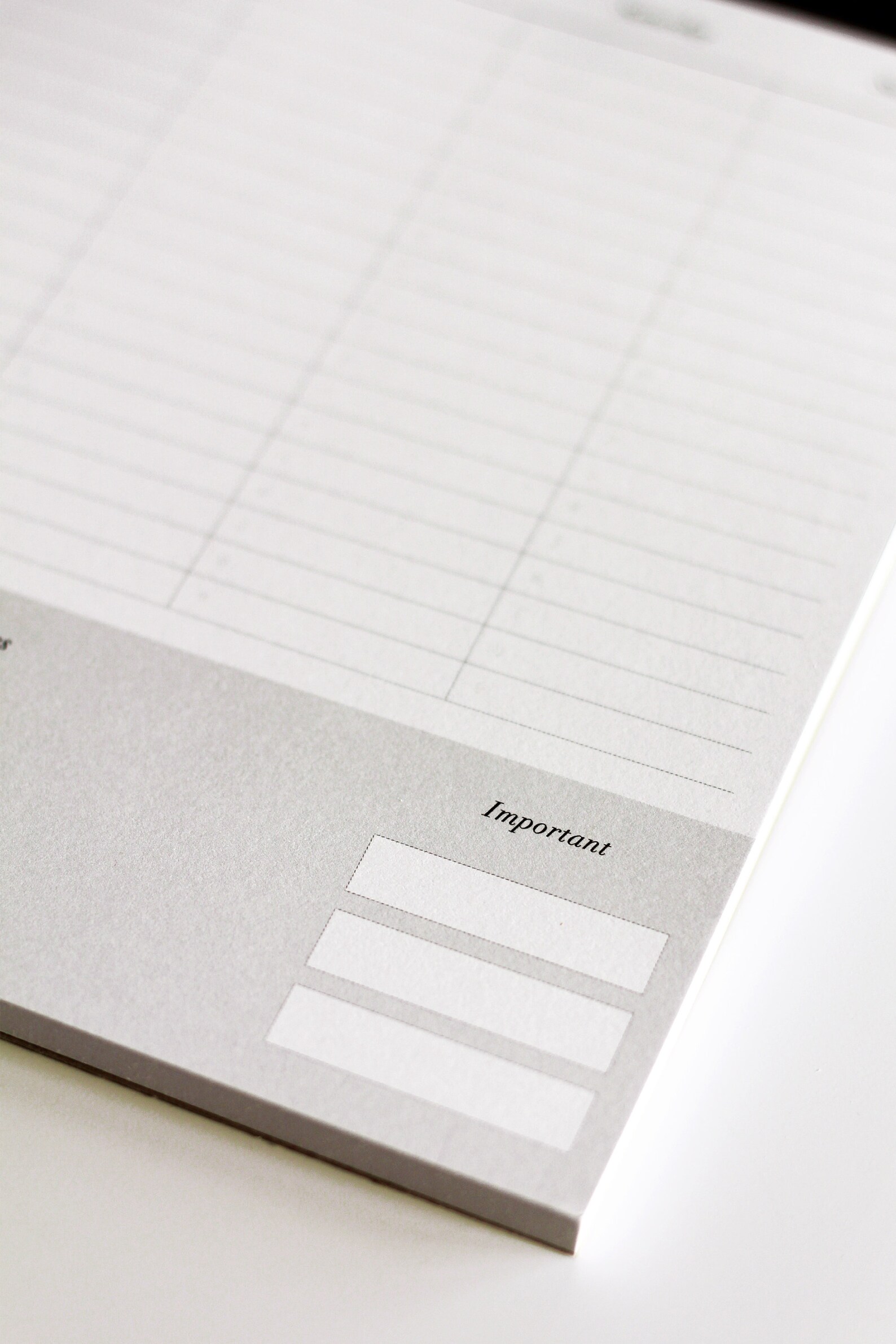 Executive Weekly Desk Pad Minimal to Do Notepad Weekly - Etsy UK