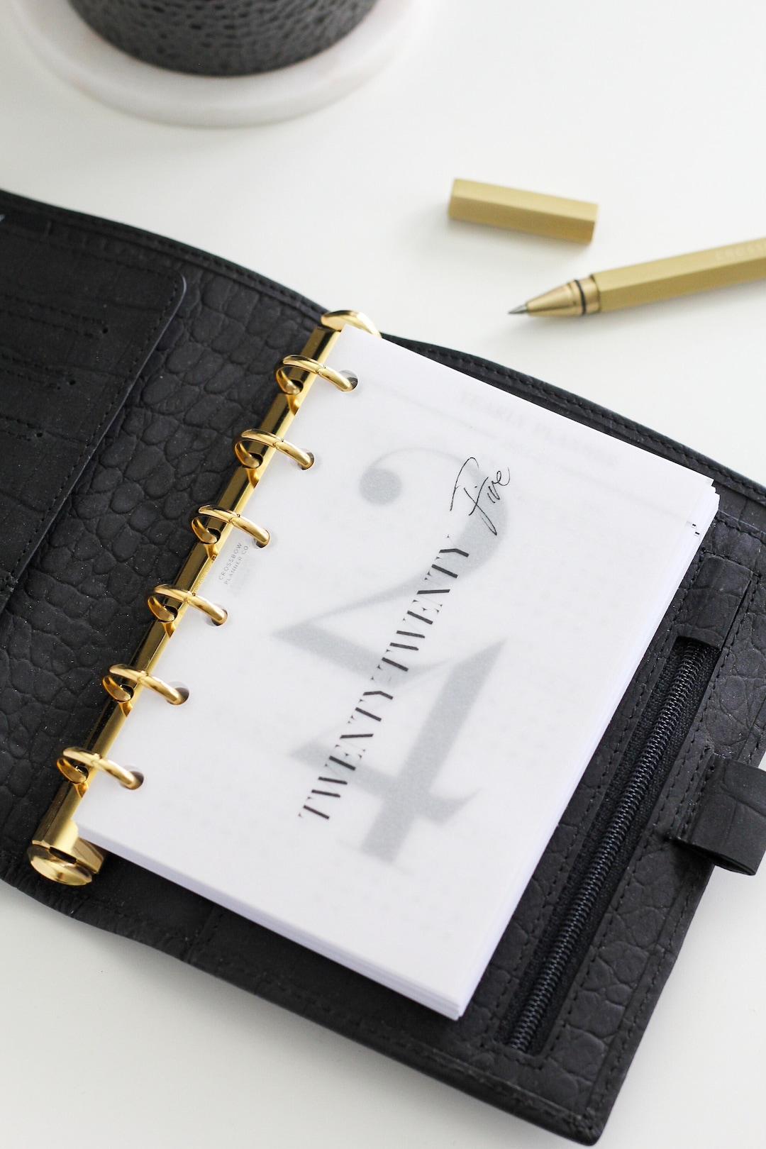 2024-2025 Pocket Inserts Printed, Filofax Pocket Academic Calendar ...