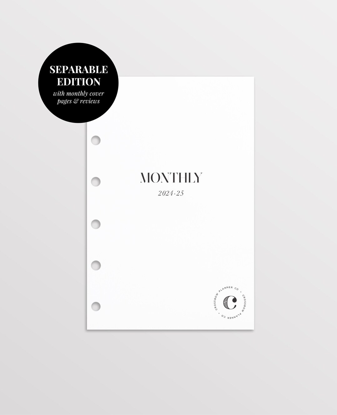 Separable 2024-2025 Pocket Monthly Inserts, Pocket Planner Inserts 2024 ...