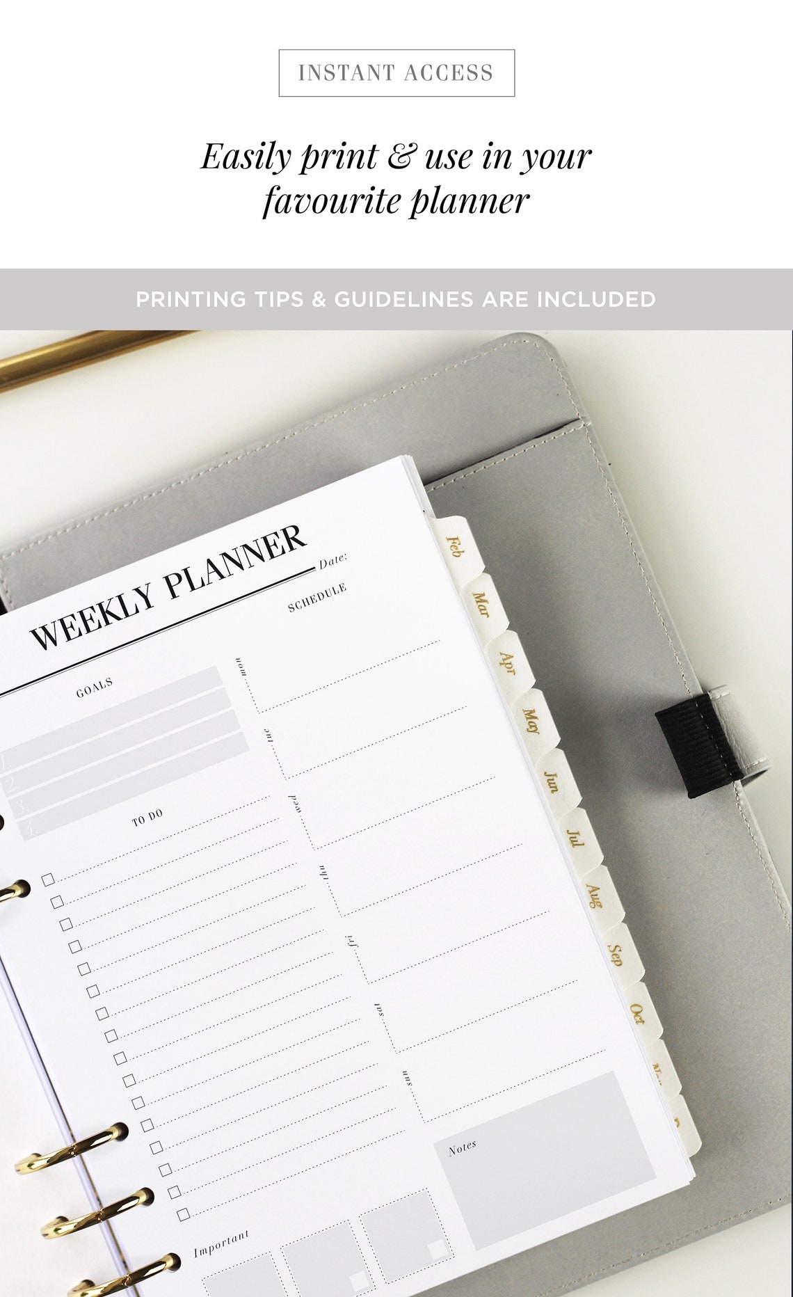 ULTIMATE Productivity to Do List Work Printable Planner Pack - Etsy ...