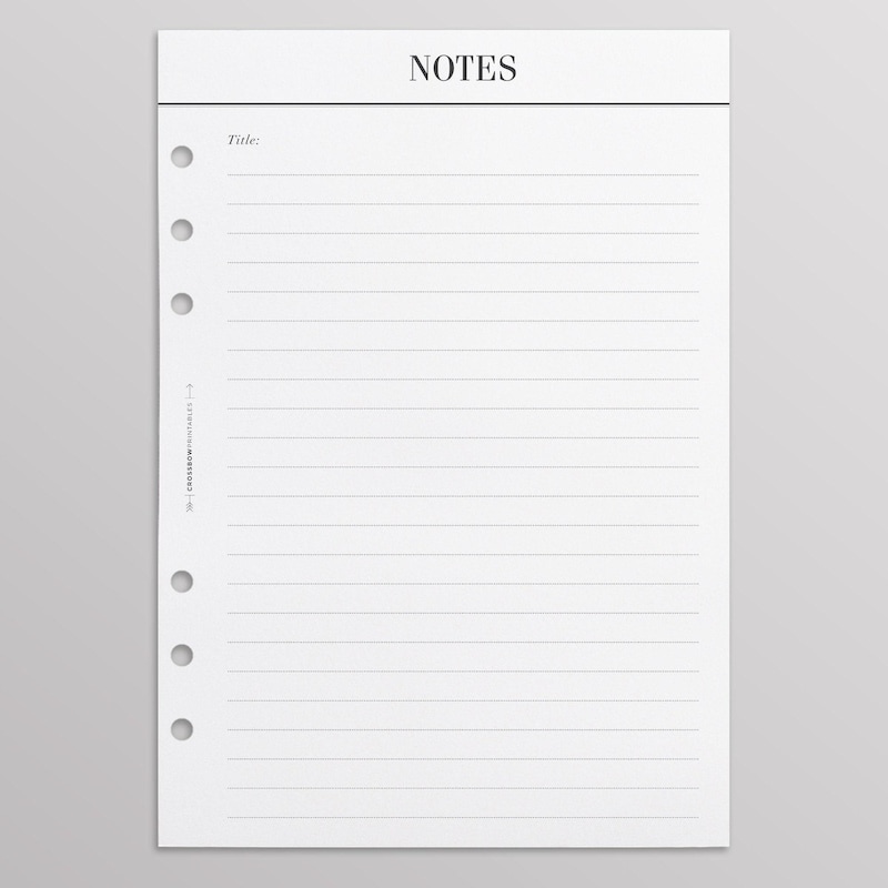 Black Pages Notebook Refill - Etsy UK