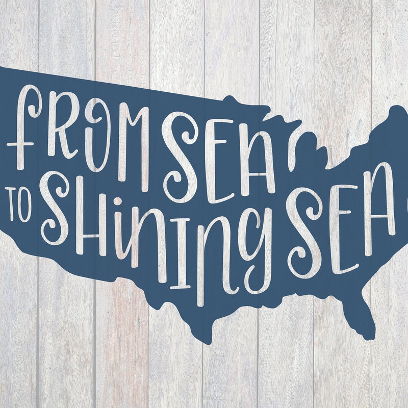 Sea to Shining Sea - Etsy