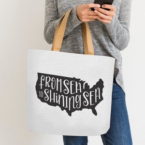 From Sea to Shining Sea, America, United States, US Map, Anthem, 4th of ...