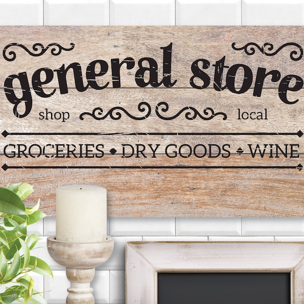 Grocery Sign - Etsy