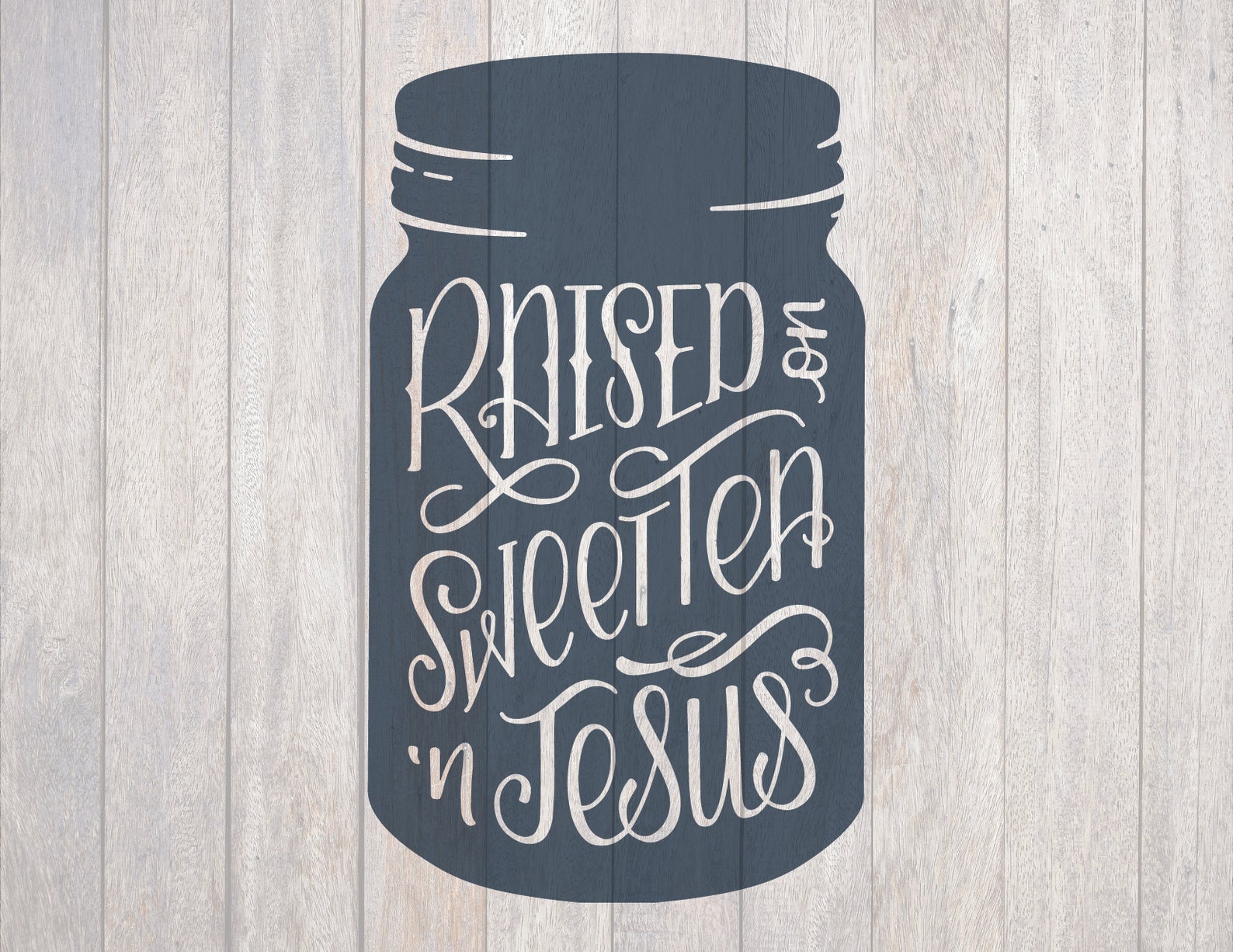 Sweet Tea and Jesus, Iced Tea, Southern Decor, Mason Jar, Lettering ...