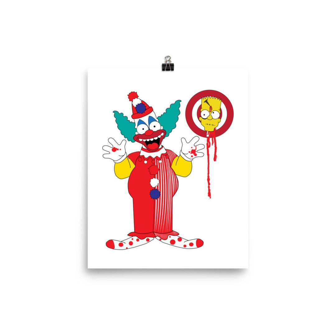 Krusty Poster - Etsy