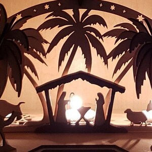 Christmas Nativity Scene - DXF/SVG Digital File, Christmas Display ...