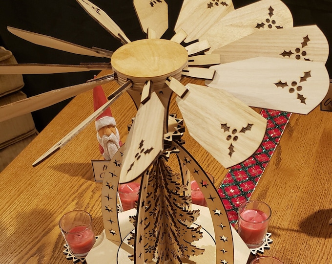 Christmas Pyramid, Pyramid, Christmas, Christmas Carousel, Holiday ...