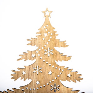 Christmas Tree SVG/DXF File - Etsy