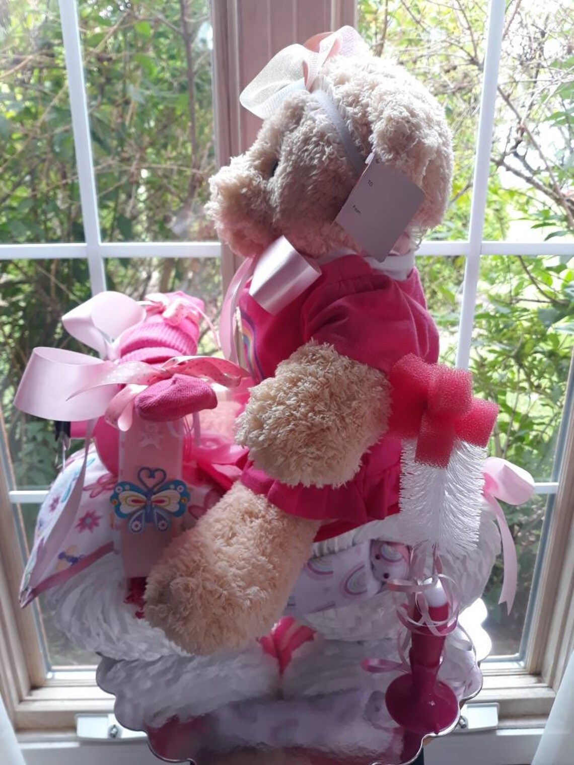 Motorcycle Diaper Cake Custom Diaper Cake Diaper Bike - Etsy
