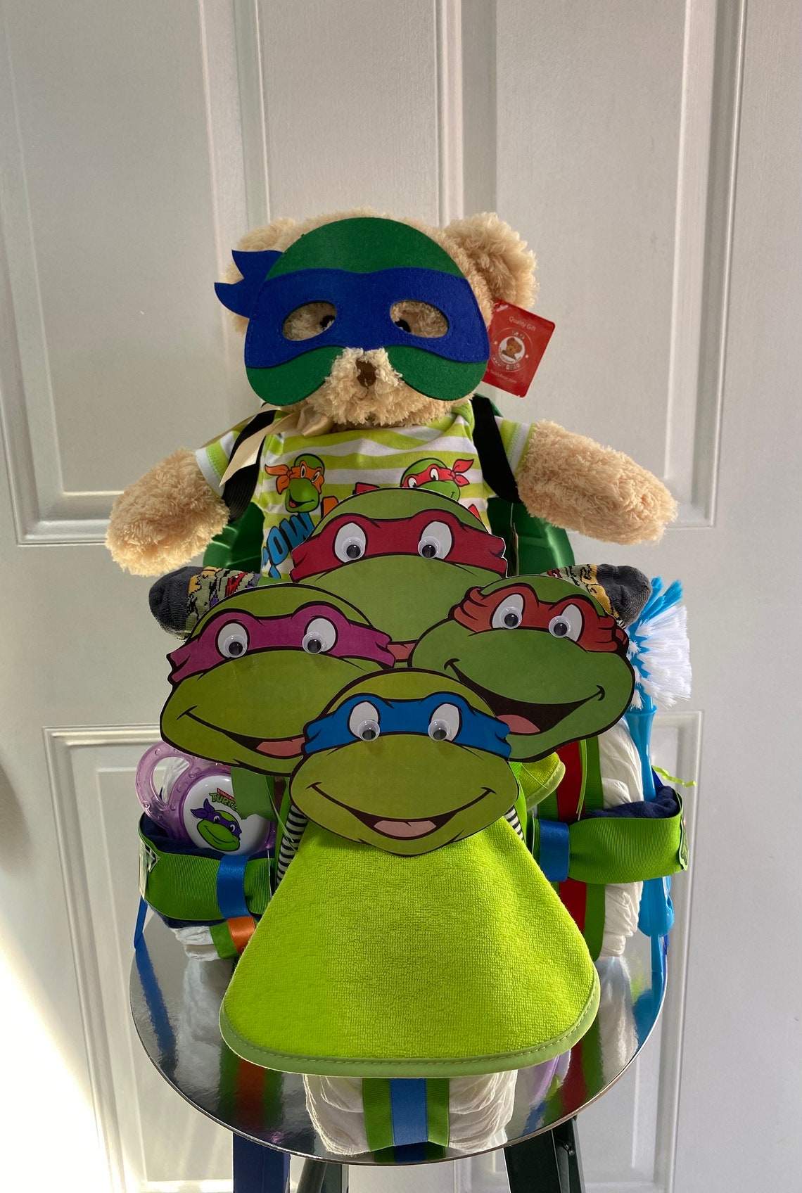 Ninja Turtle Theme Tricycle Diaper Cake Diaper Cake Diaper Cake Baby ...