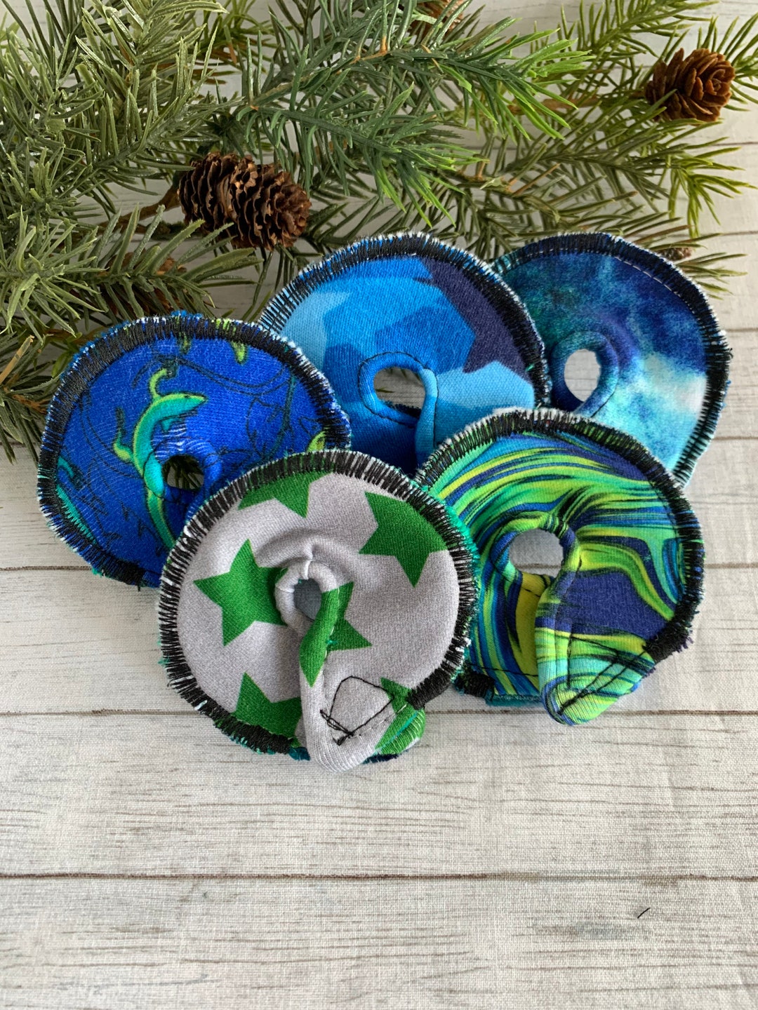 Gtube Button Cover Set of 5 J-tube Mickey Protective Pad Feeding PEG ...