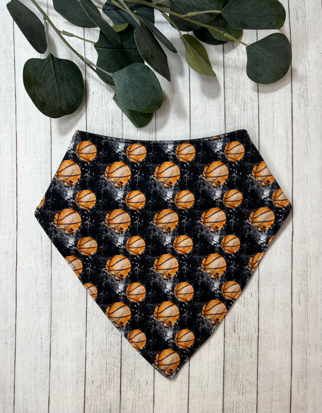 Basketball Bandana Bib Waterproof Special Needs Big Kid Drool Bib Teen ...