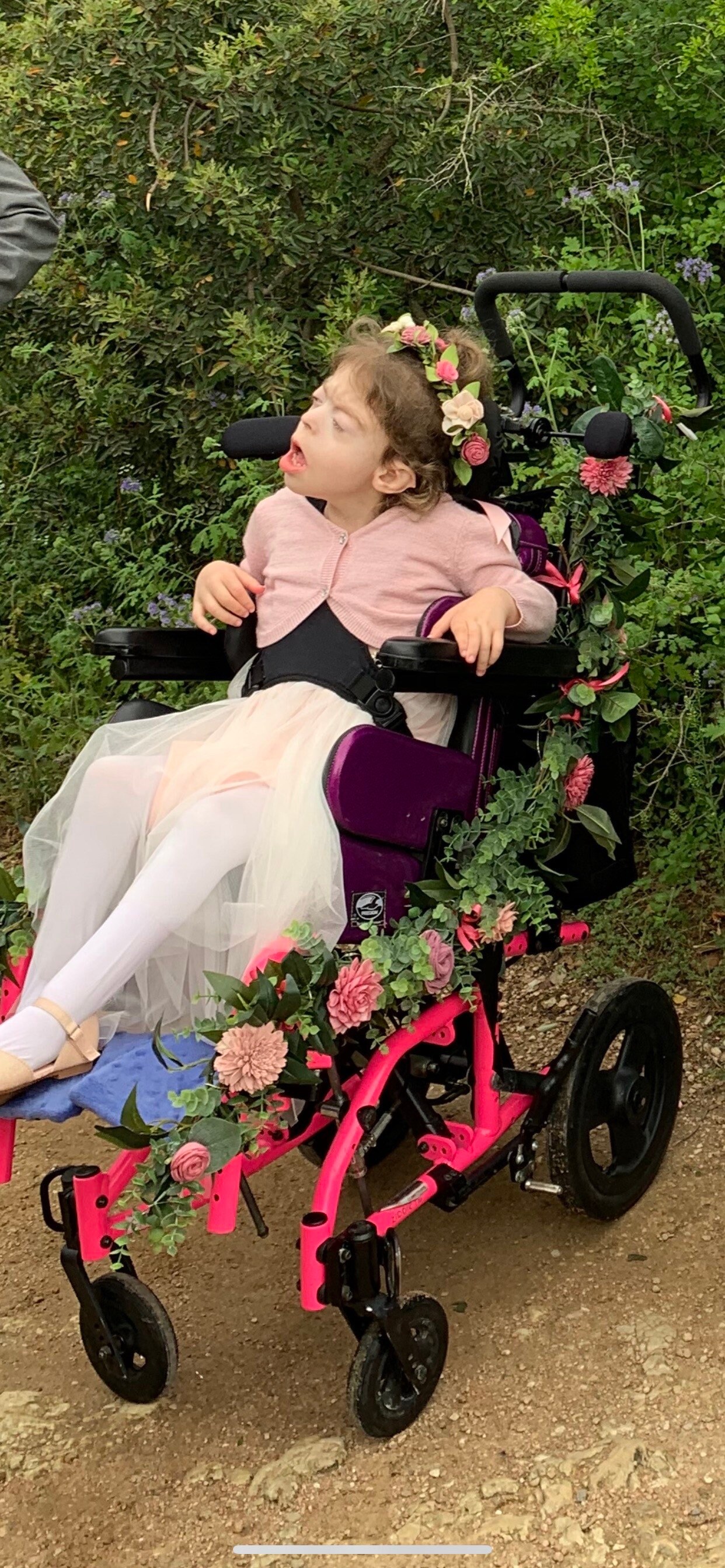 Decorated Wheelchair