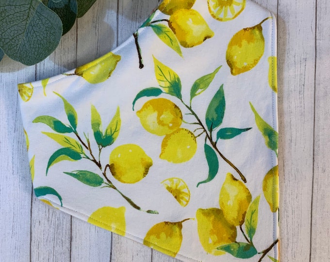 Lemon Scarf Satin Square Scarf - Etsy