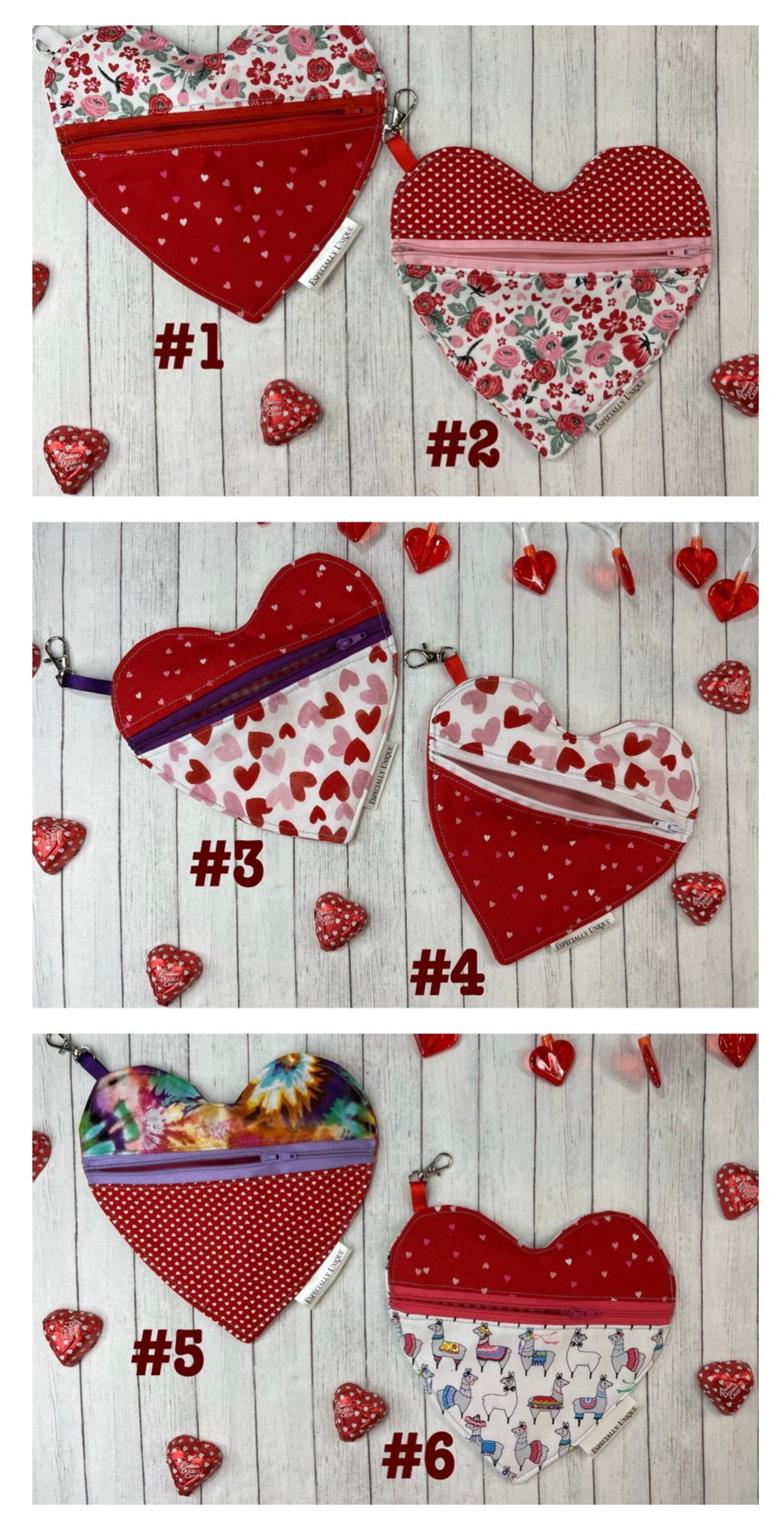 1 Heart Shape Zipper Gift Travel Pouch Case Waterproof Wet/ Dry Pouch ...