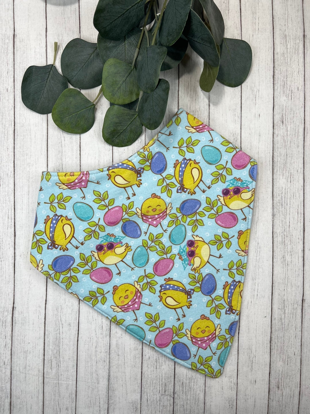 Happy Chicken Bandana Bib Waterproof Big Kid Teen Special Needs Bib ...