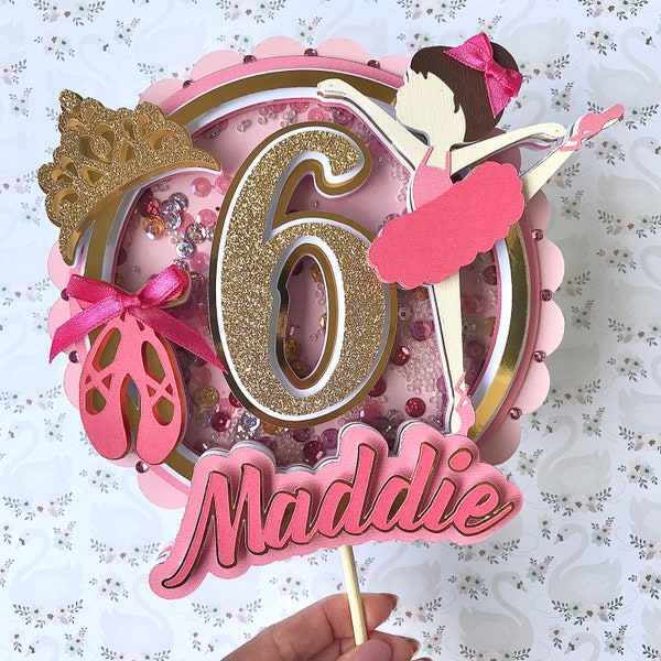 Ballerina Cake Topper - Etsy