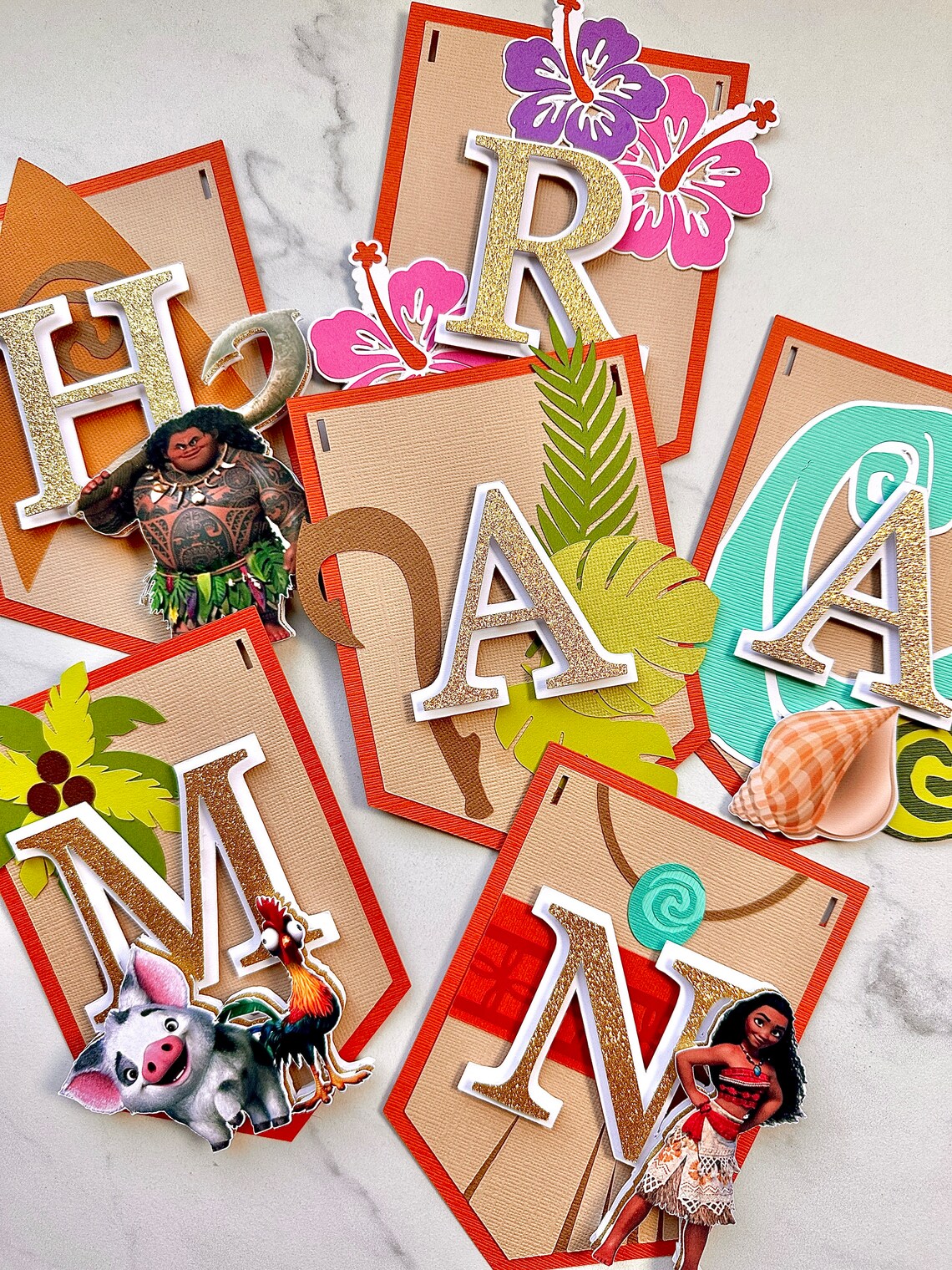 Moana Birthday Banner | Party Banner | Custom Banner | Disney ...