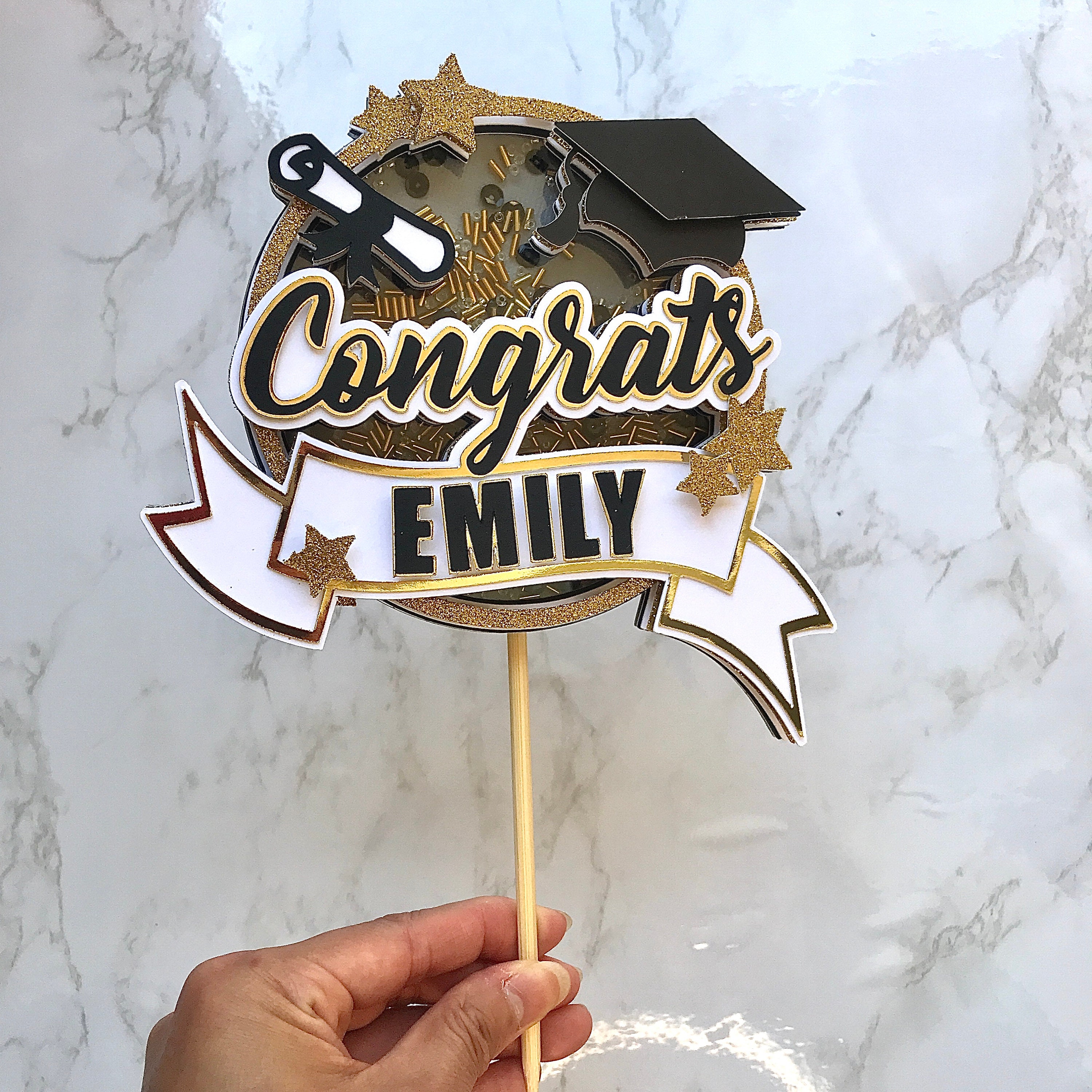 Graduation Cake Topper Happy Graduation Cake Topper - Etsy Canada