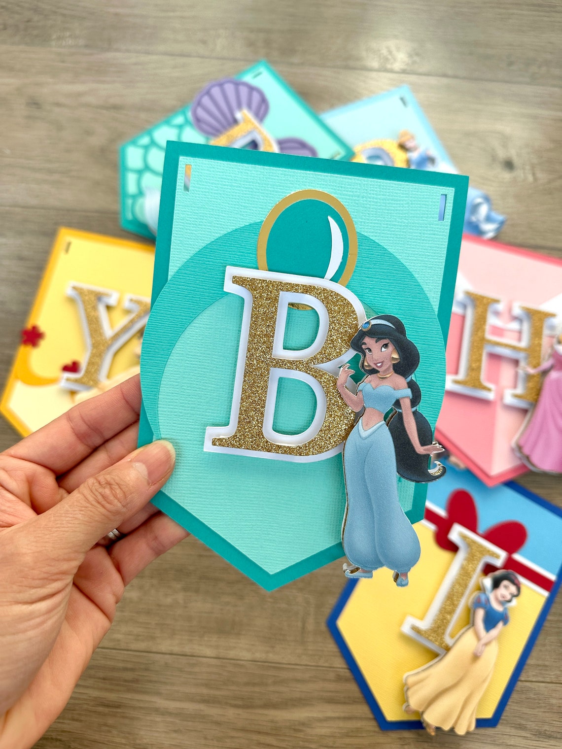 Disney Princess Birthday Banner | Party Banner | Custom Banner | Disney ...