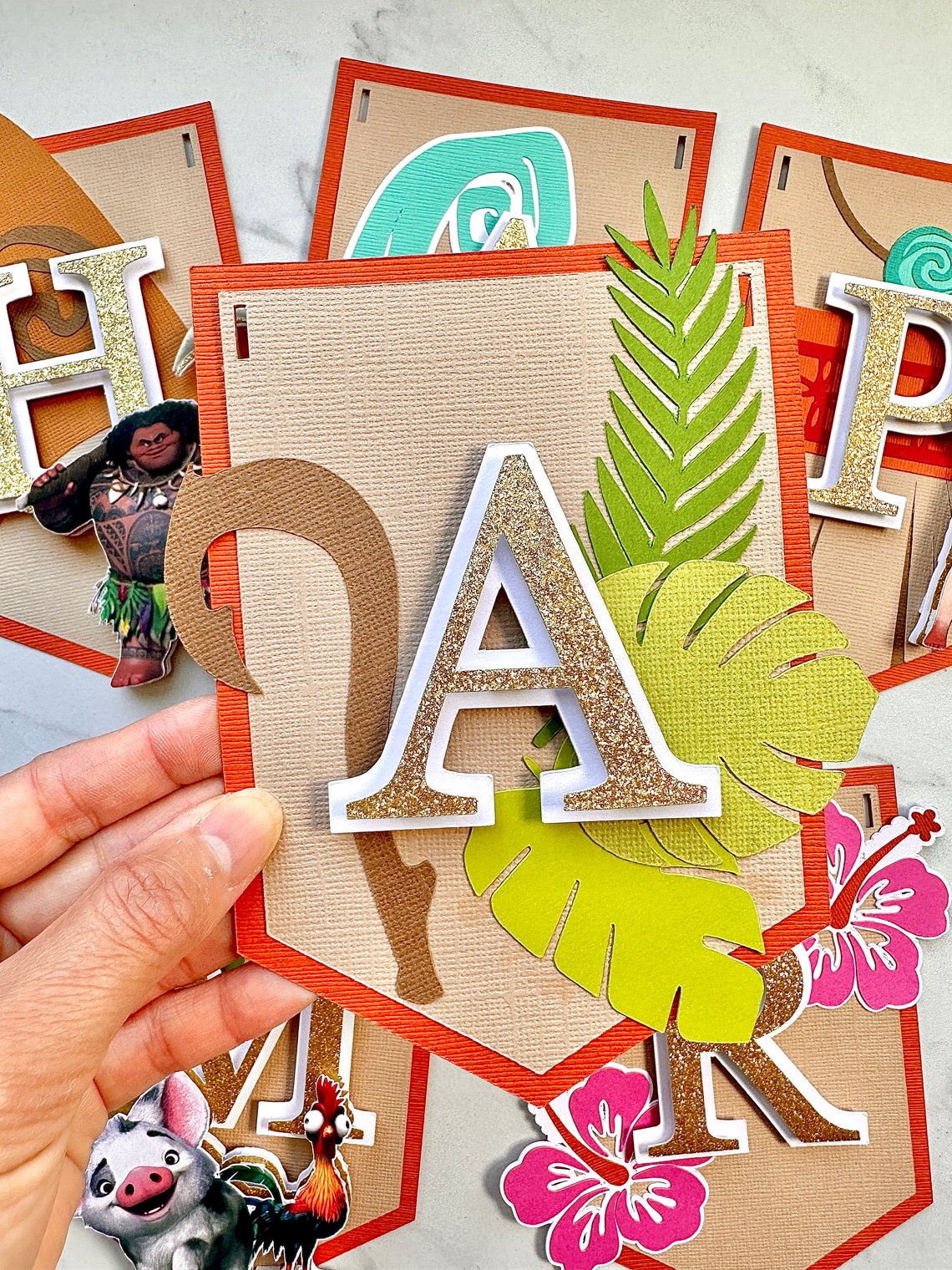 Moana Birthday Banner | Party Banner | Custom Banner | Disney ...