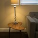 Mid-century Modern Side Table Walnut Kidney Bean Side Table - Etsy Canada