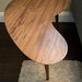 Mid-century Modern Side Table Walnut Kidney Bean Side Table - Etsy Canada