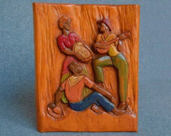 Folk art carving | Etsy