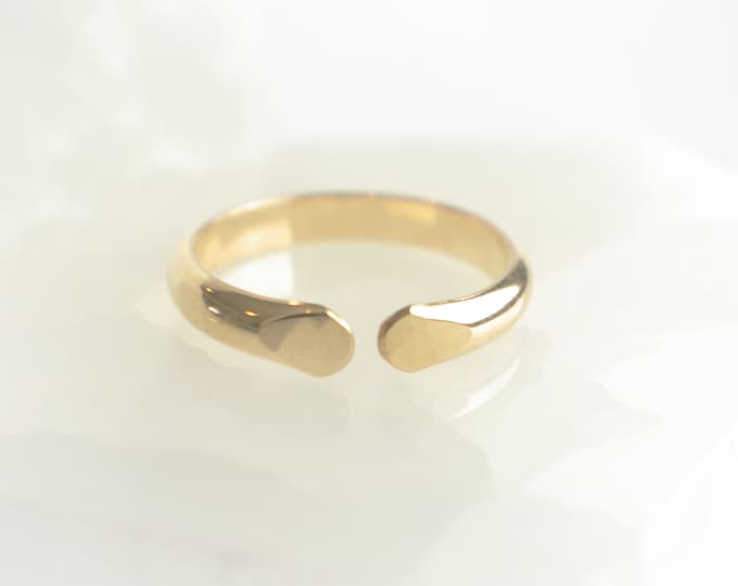 Simple Plain Band Ring - 14K Gold Filled Wedding Band or Minimalist ...