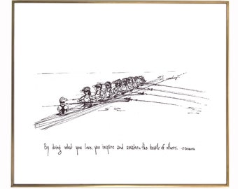 1911 CORNELL ROWING TEAM Color Tinted Photo - Etsy