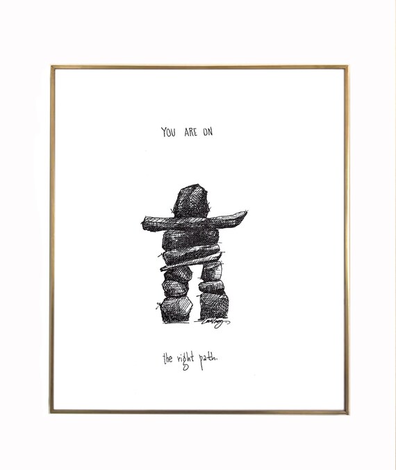 Inukshuk Drawing