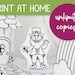 Leprechaun Paper House Printable Activity for Kids, St. Patrick’s Day ...