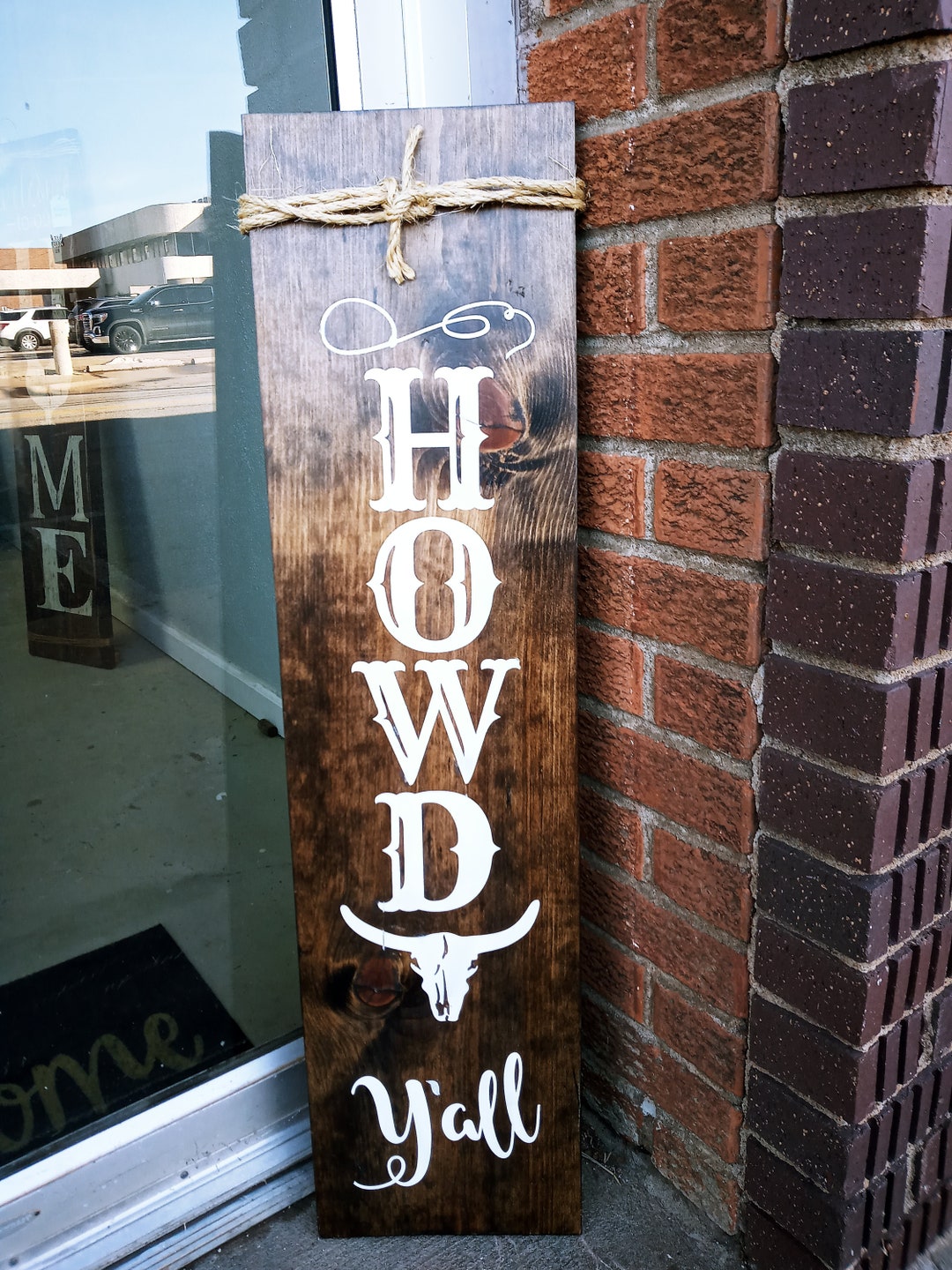 Howdy Y'all Wood Sign - Etsy