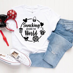 Snacking Around the World - EPCOT WDW Resort & Parks - SVG, Png, Jpg ...