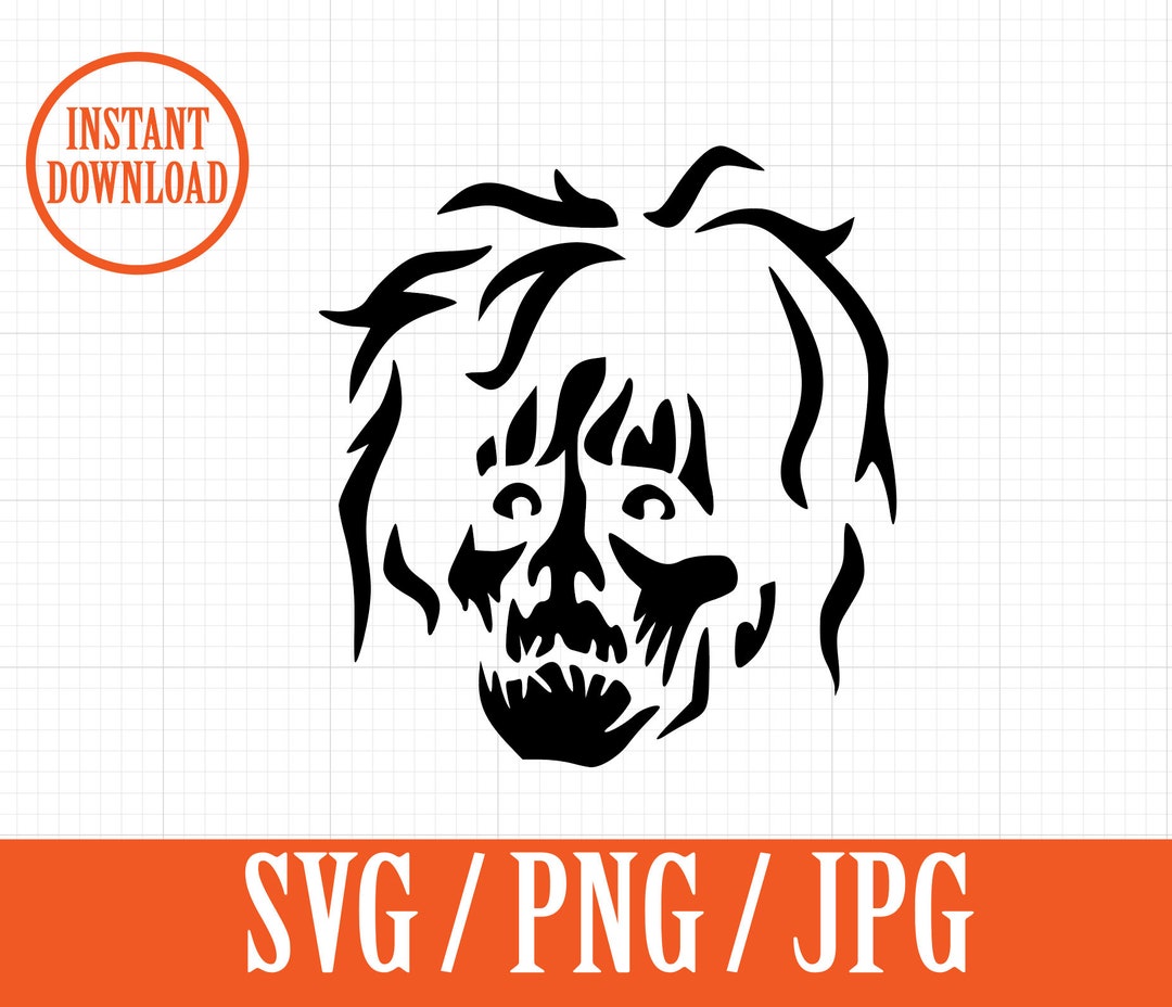 HOCUS POCUS Billy Pumpkin Cut Out - SVG, Png, Jpg - Instant File ...