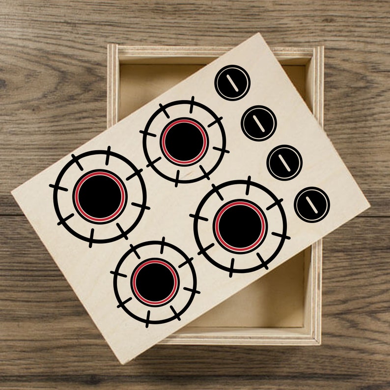 Children's KITCHEN Stove Top Play - SVG, Png, Jpg - Instant File ...