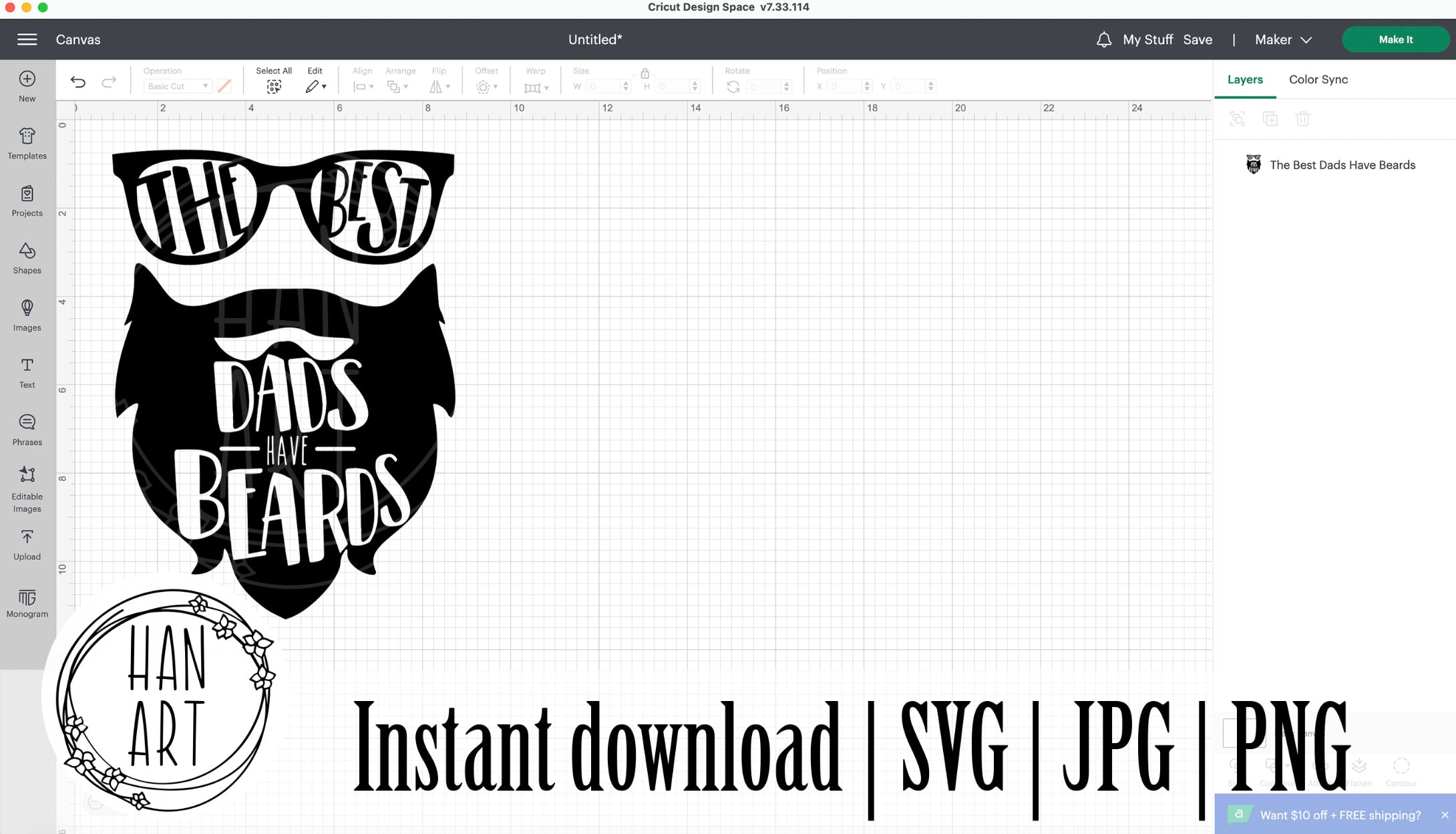 The Best DADS Have Beards FATHERS Day Beard Dad Daddy - Etsy