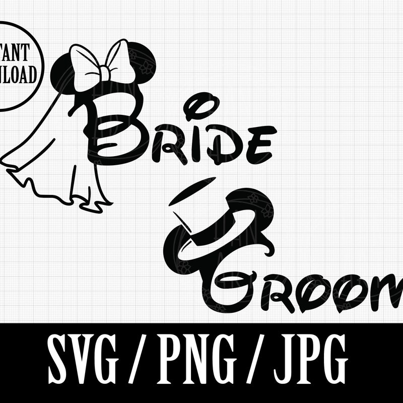 Minnie Mouse Bride - Etsy