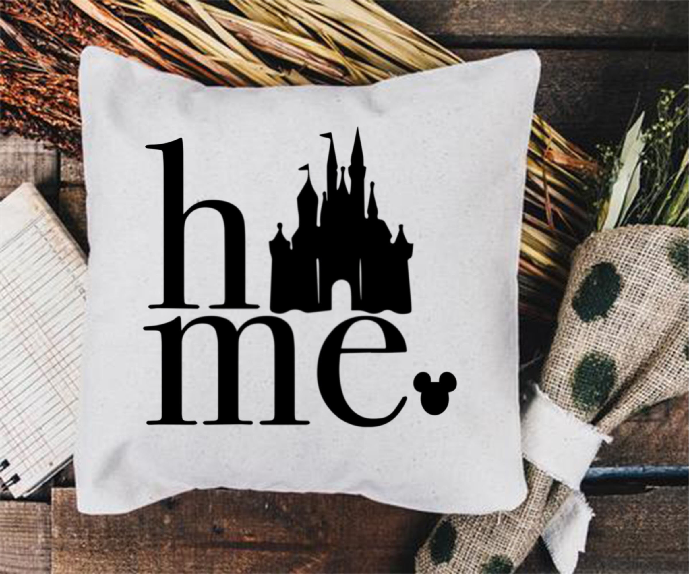 Home Castle - Disneyland - Disneyworld - SVG, PNG, JPG - Instant File ...