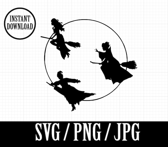 HOCUS POCUS Witches Flying Sanderson Sisters Halloween - Etsy