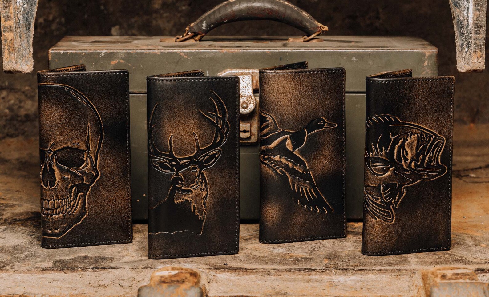 DUCK Long Bifold Wallettall Walletrodeo Walletpersonalized | Etsy