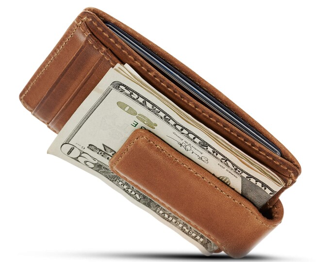 CARRYALL MAGNETIC Front Pocket Wallet•money Clip Wallet•personalized ...