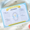 Loose Tooth Tracker | Kids Tooth Fairy Chart (PDF) - Etsy