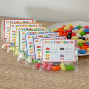 The Easter Jelly Bean Prayer Printable PDF • Easter Jellybean Gospel ...